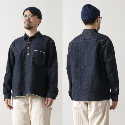 FOB FACTORY F2384 G3 Denim Pullover Jacket