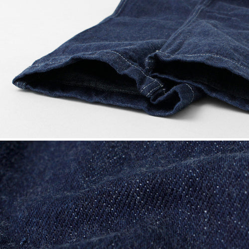 FOB FACTORY F0511 WW2 denim deck trousers, one wash