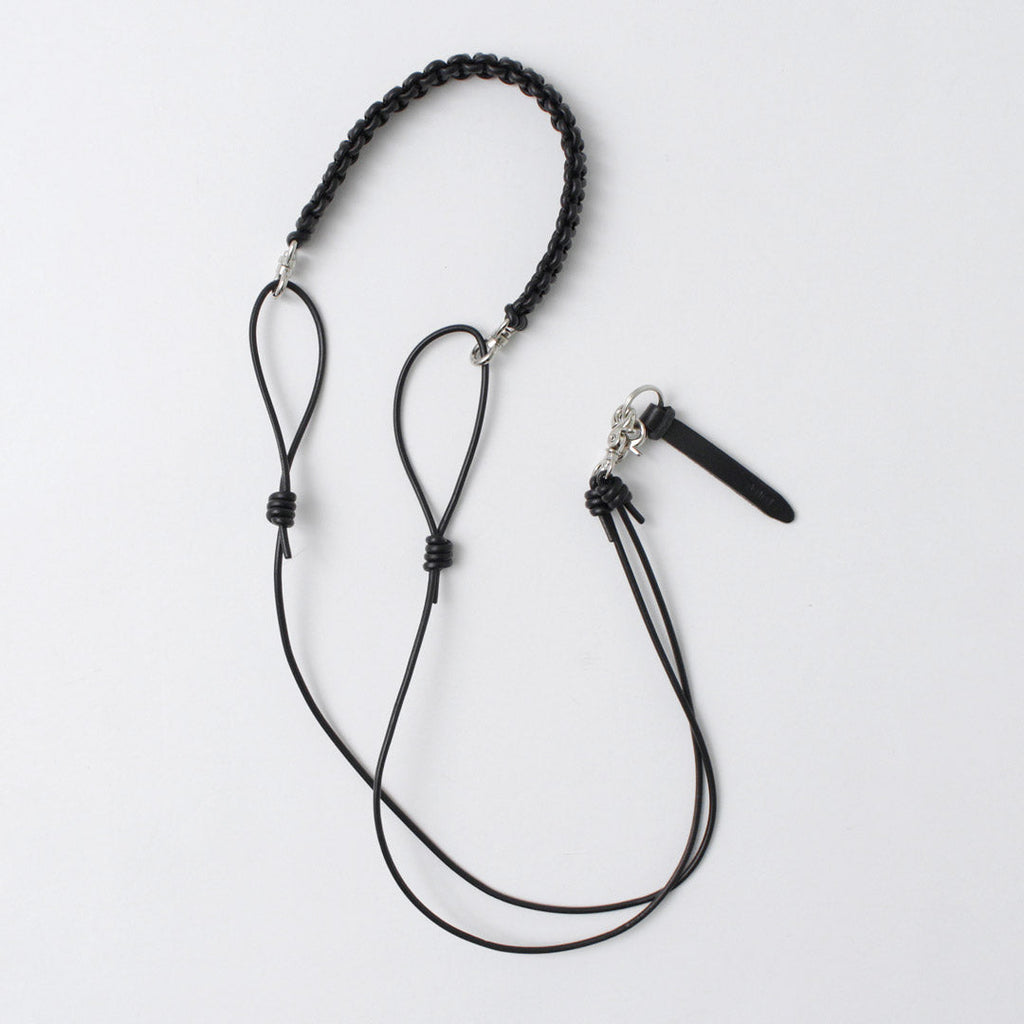 SENTI / Leather Braid Multi-Strap
