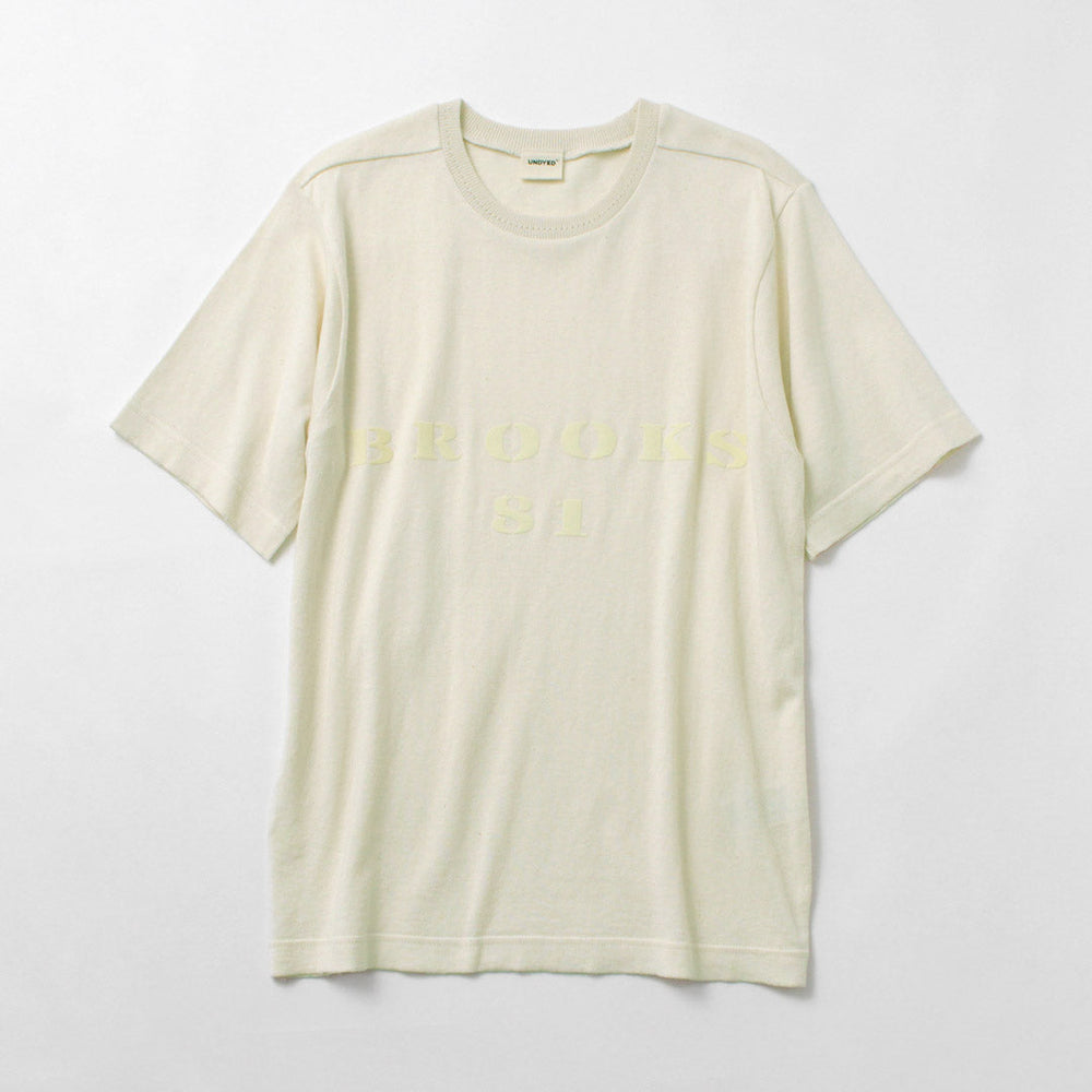 UNDYED / Undyed Organic Cotton 18GG Knit Sew BROOKS81