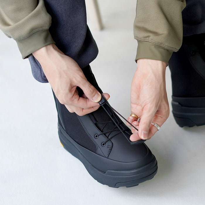 DESCENTE / ALLTERRAIN / Deet 蕾絲高幫側拉鍊繫帶靴