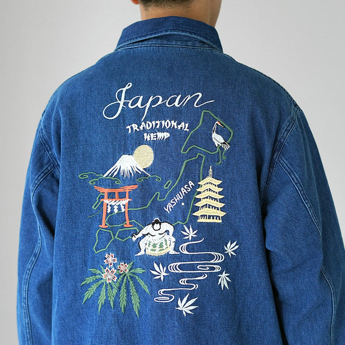 GOHEMP / Japanese Souvenir Denim Jacket