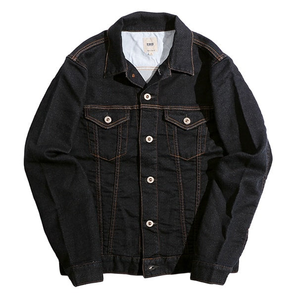 FOB FACTORY F2288 Relaxed denim 3rd jacket