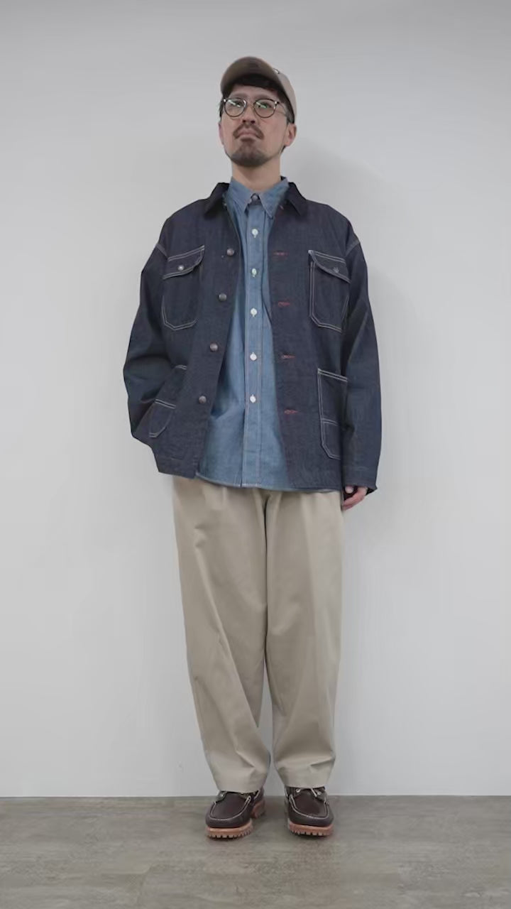 PAYDAY / 50's model corduroy collar coverall
