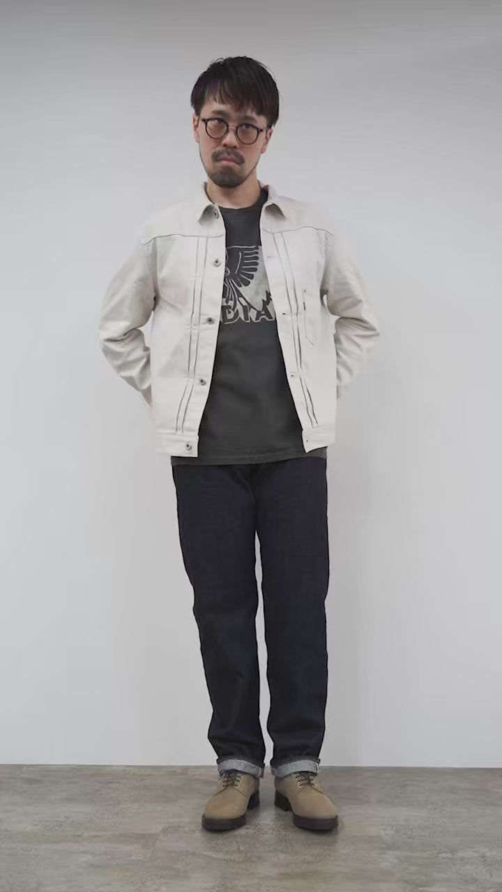 FOB FACTORY / F153 Selvaged Denim Tapered 5P Pants