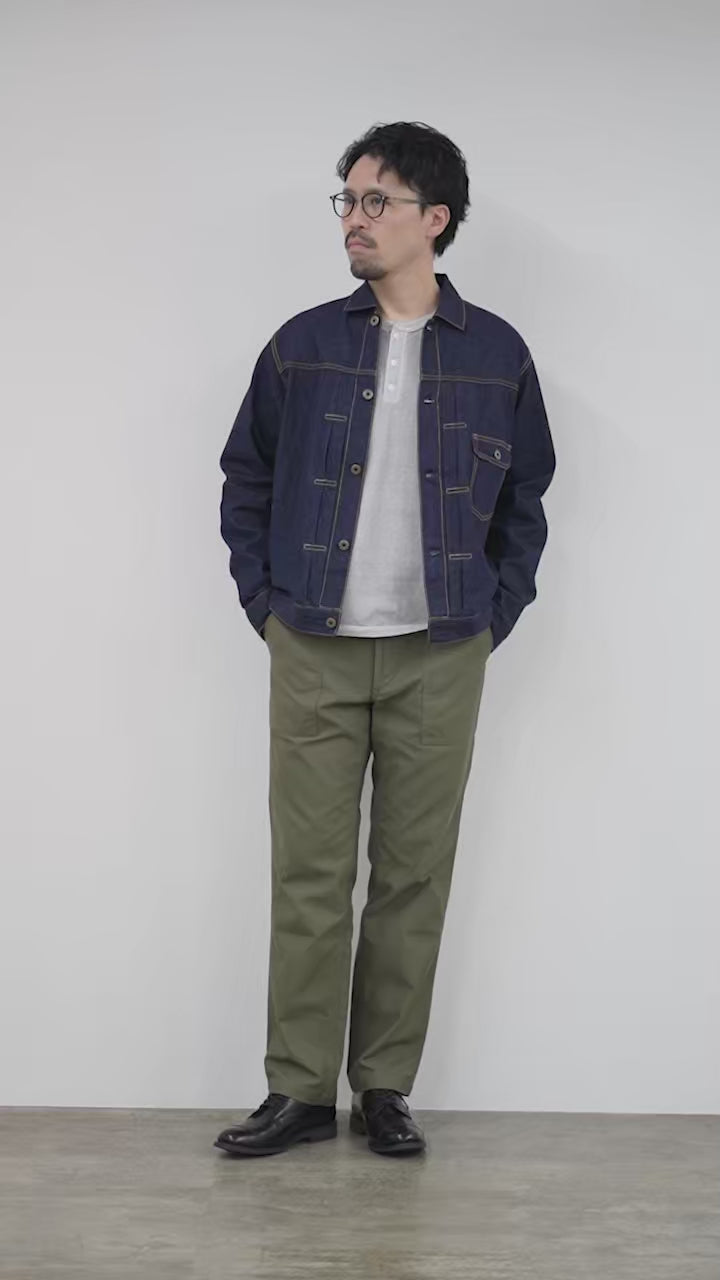 JAPAN BLUE JEANS / Light Weight Selvaged 8oz 1st type Denim Jacket